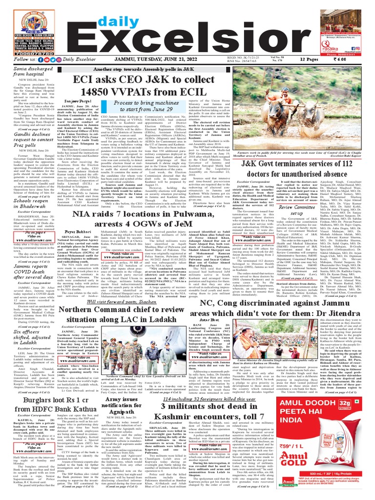 Excelsior: Daily | PDF | Government