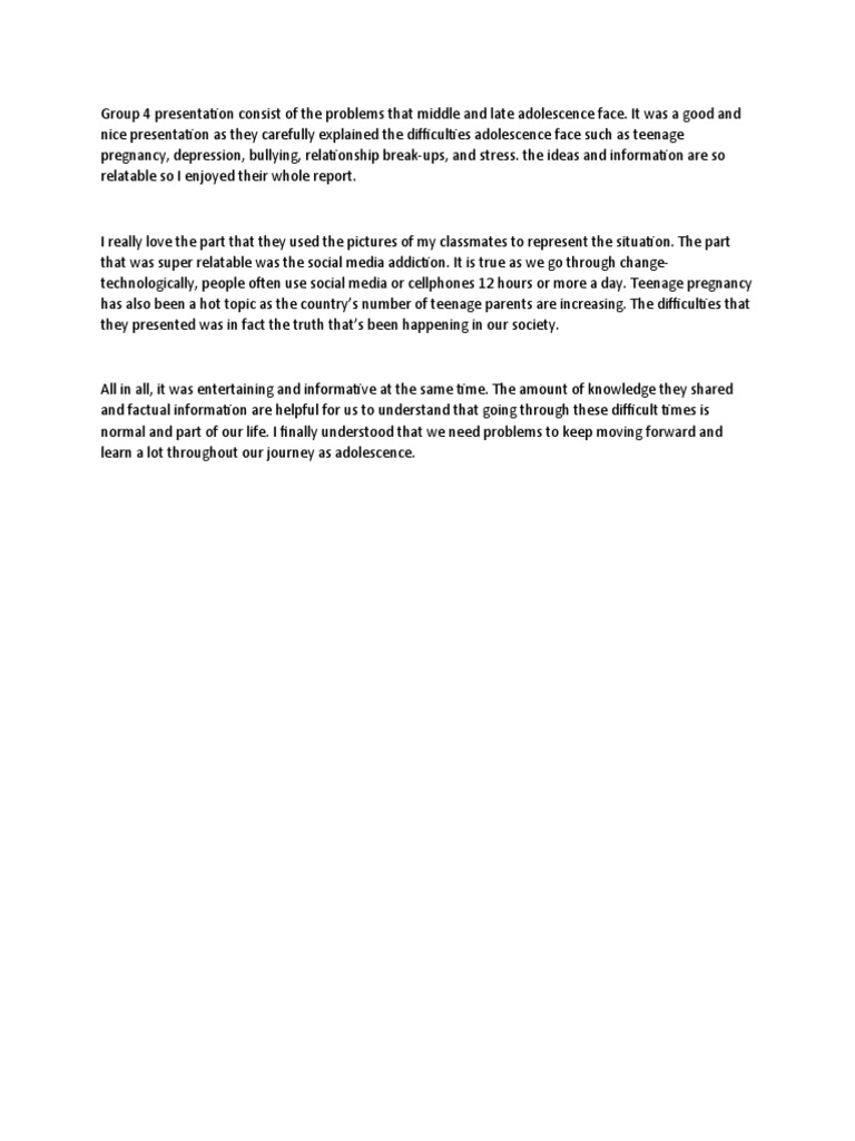 4 Perdev Reflection | PDF