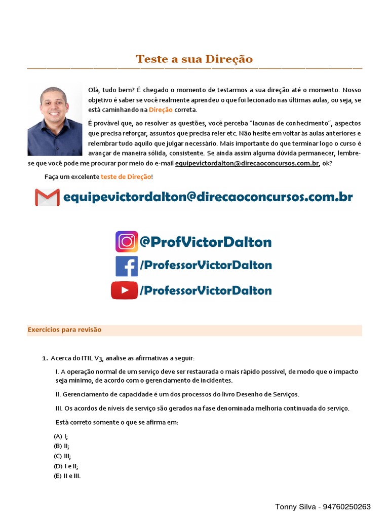 Gestaoe Governançade Tipara Concursos Regular (Prof - Victor Dalton ...