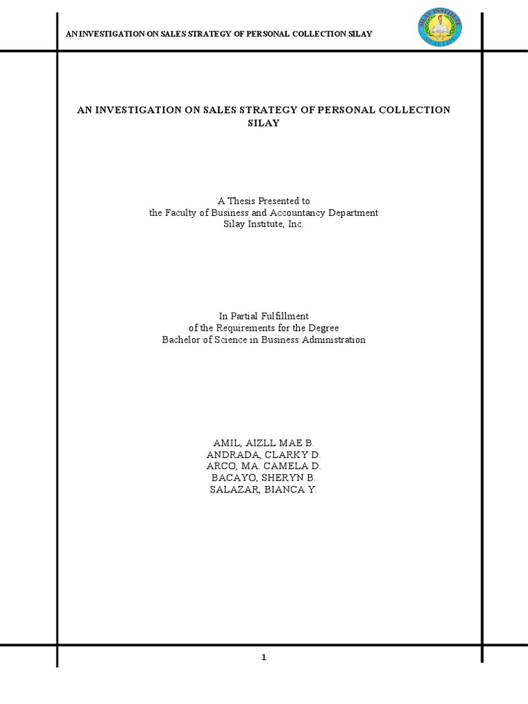 Personal Collection Edited | PDF | Sales | Employment
