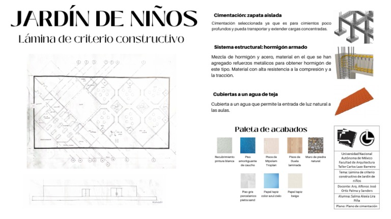 Lámina de Criterio Constructivo | PDF