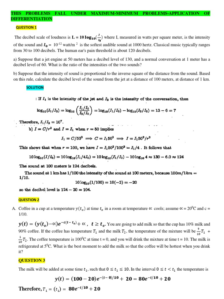 04 Assignment Solutions | PDF | Decibel | Volume