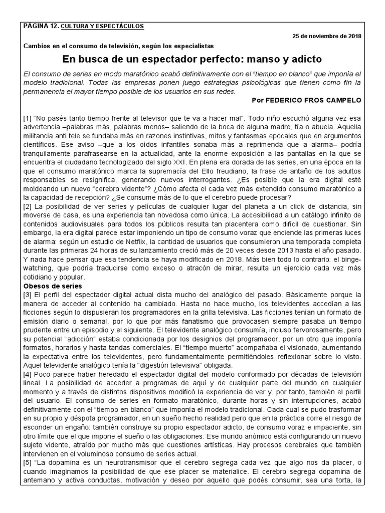 Texto Final | PDF | Netflix | Televisión