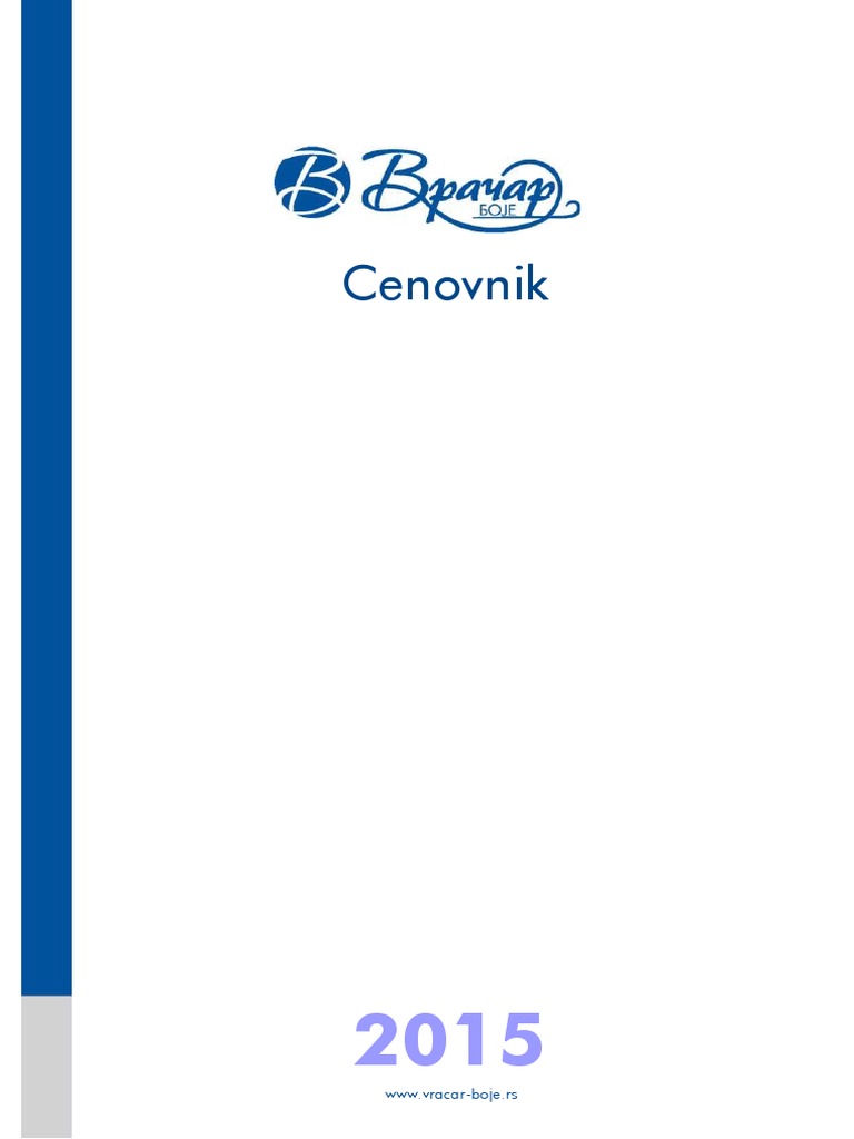 Cenovnik | PDF