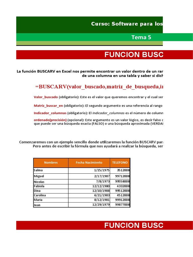 Tema - 5 Ejercicios | PDF | Microsoft Excel