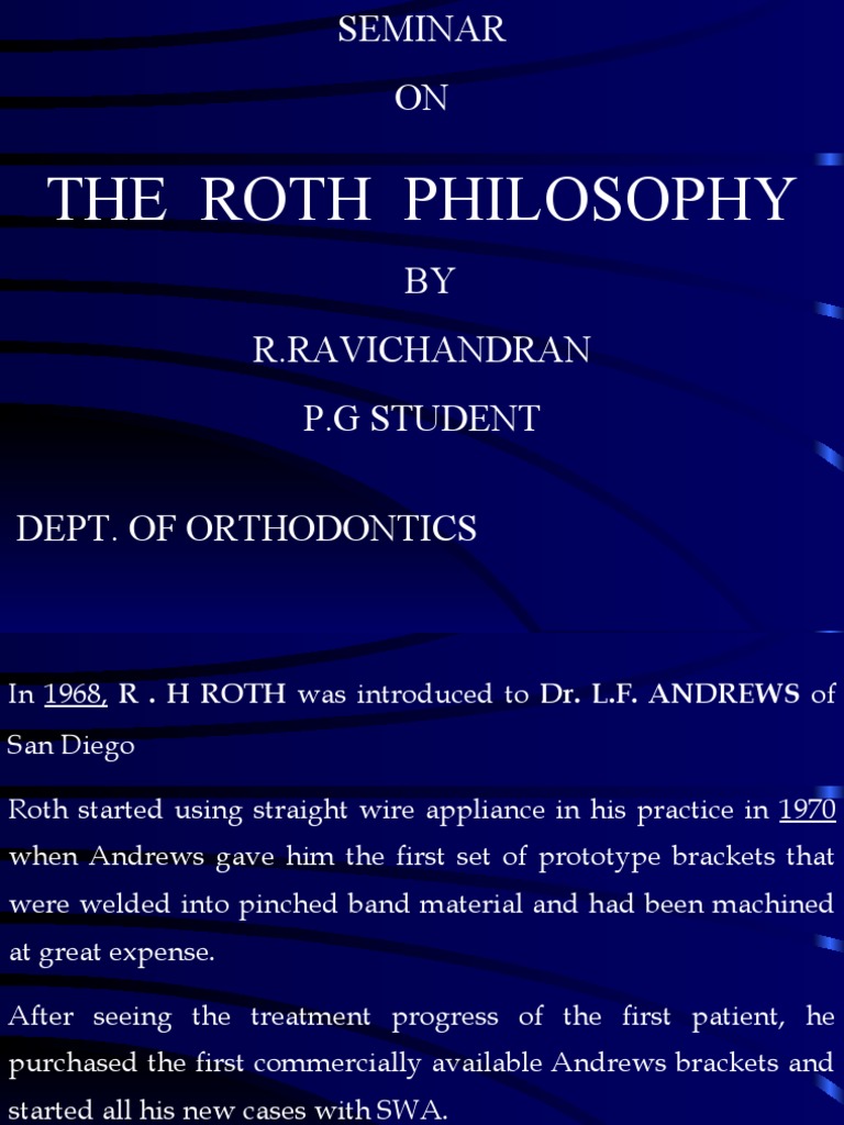 Roth | Download Free PDF | Dental Anatomy | Tooth
