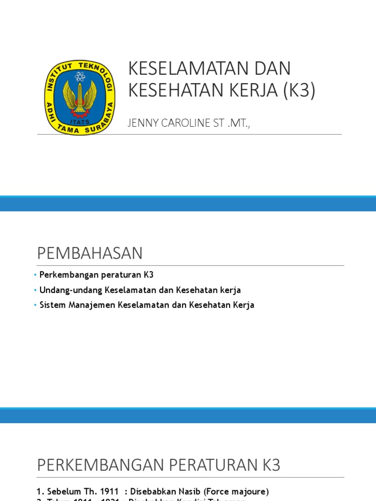 MINGGU 2 - Aspek Legal K3 Proyek Konstruksi | PDF