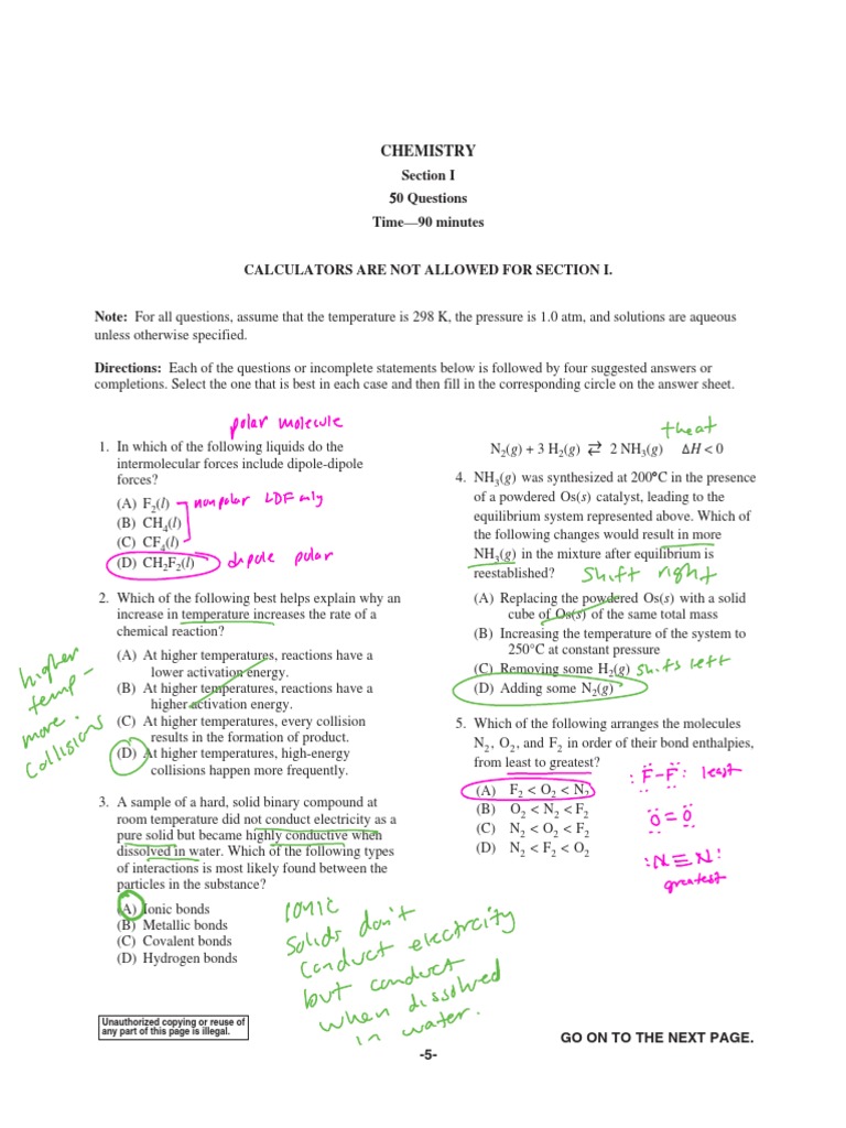 T4 MC Annotated Key | Download Free PDF | Ionic Bonding | Nature
