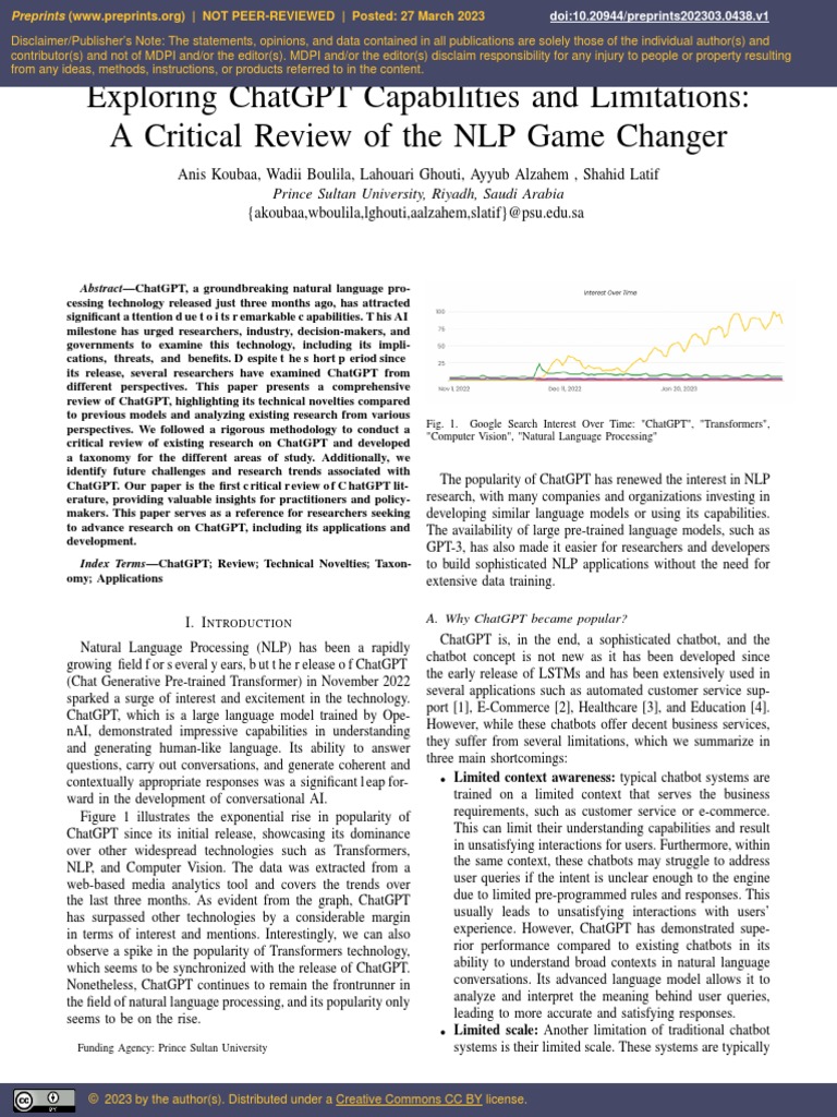 Preprints202303 0438 v1 | PDF | Cognitive Science | Cybernetics