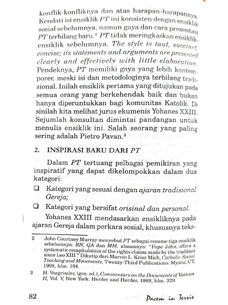 Document ASG Pacem in Terris | PDF