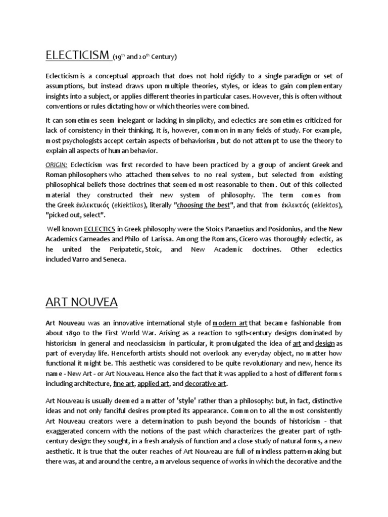 Architectural Style | PDF | Style | Aesthetics