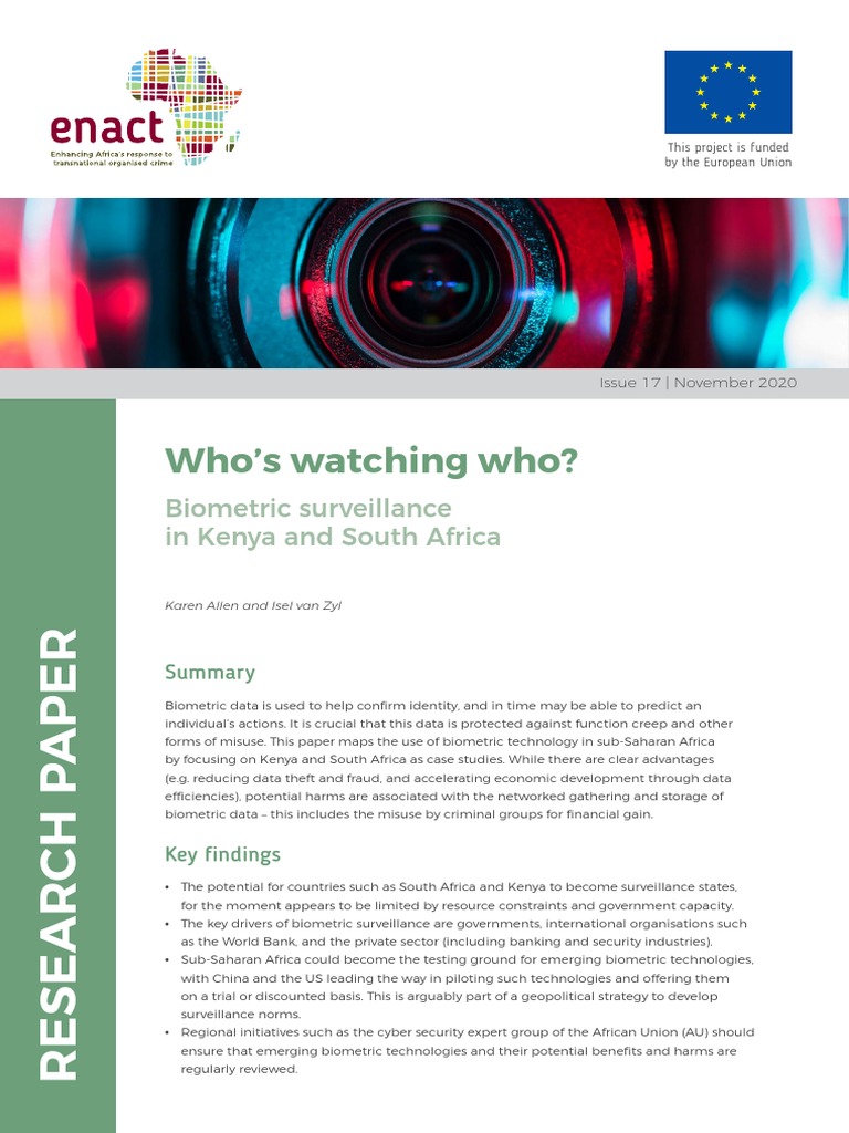 2020 11 11 Biometrics Research Paper | PDF | Surveillance | Biometrics