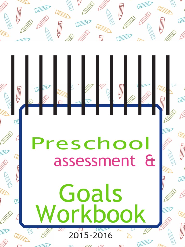 Preschool Assessment Goals Workbook | PDF | Games & Activities ...