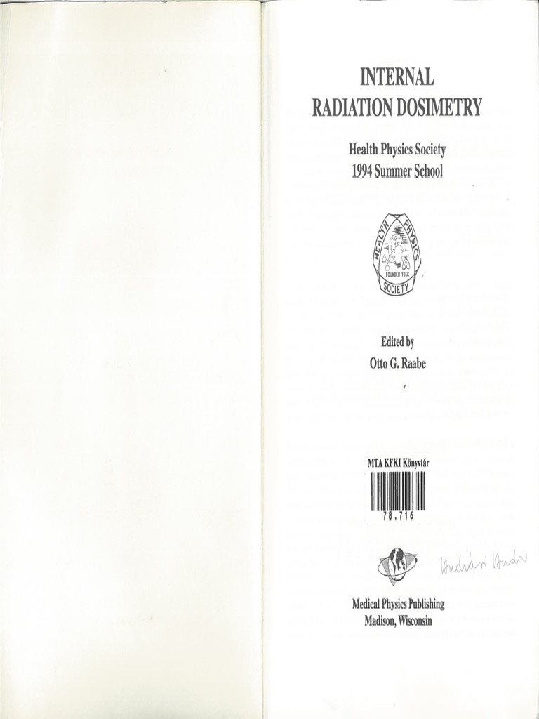 Internal Radiation | PDF