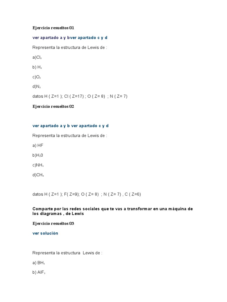 Ejercicio Resueltos 01 | PDF