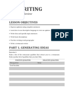 Writing Effective Restaurant Reviews | PDF | Cooking, Food & Wine