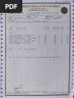 B.tech Marksheet | PDF