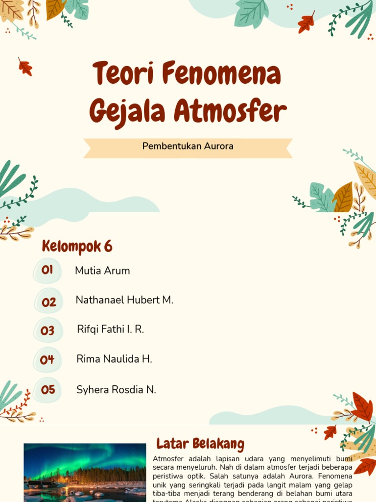 Fenomena Atmosfer (AURORA) | PDF