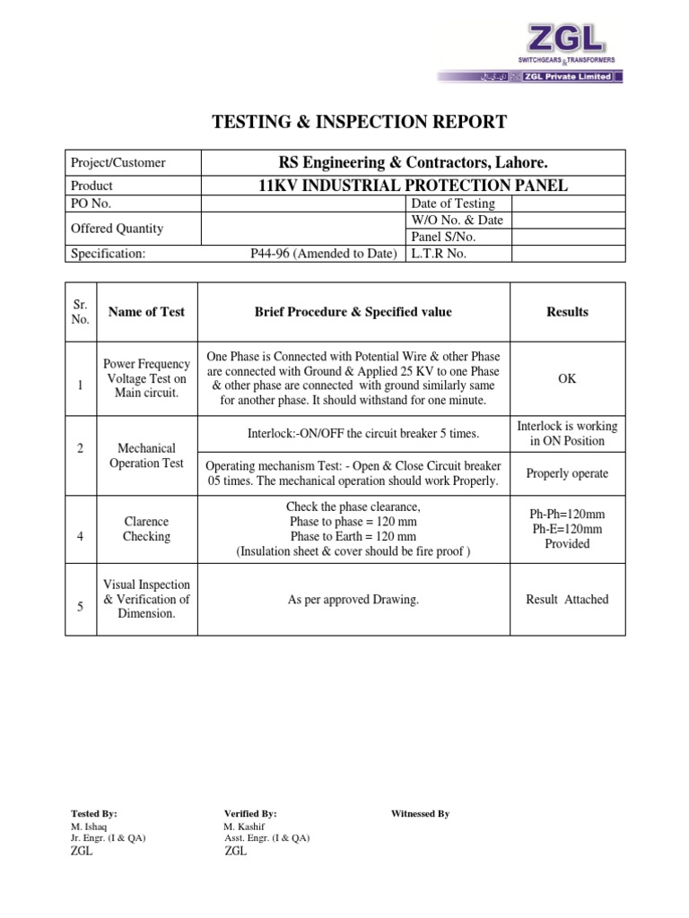Test Report | PDF | Components | Electrical Engineering
