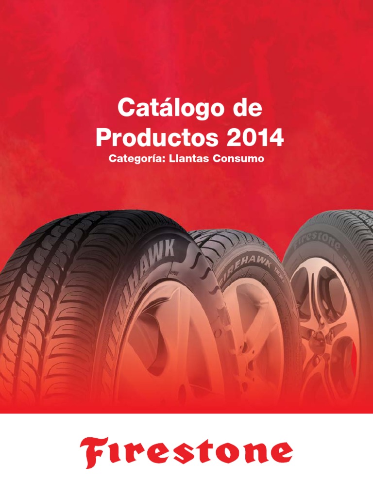 Catalogo Firestone Llantas | PDF | Neumático | Bienes manufacturados