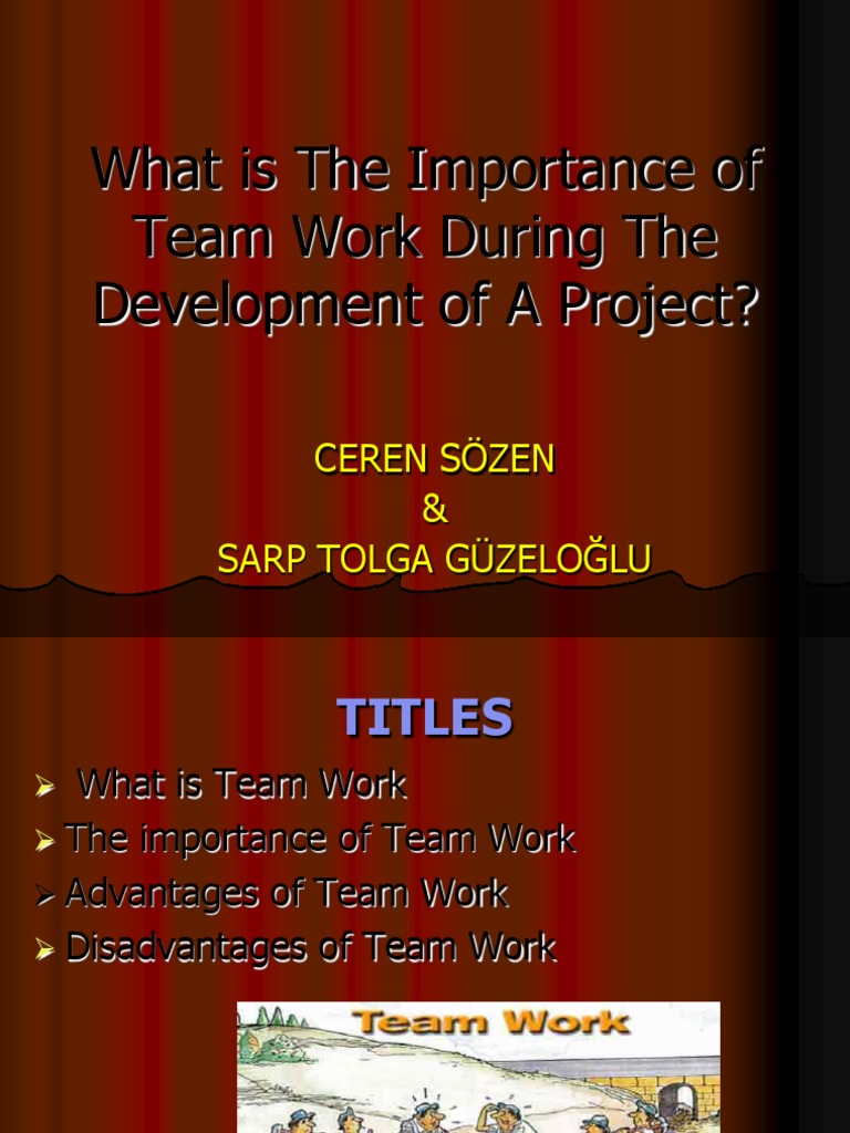 Teamwork: Pros and Cons Explained | PDF | Psychological Concepts ...