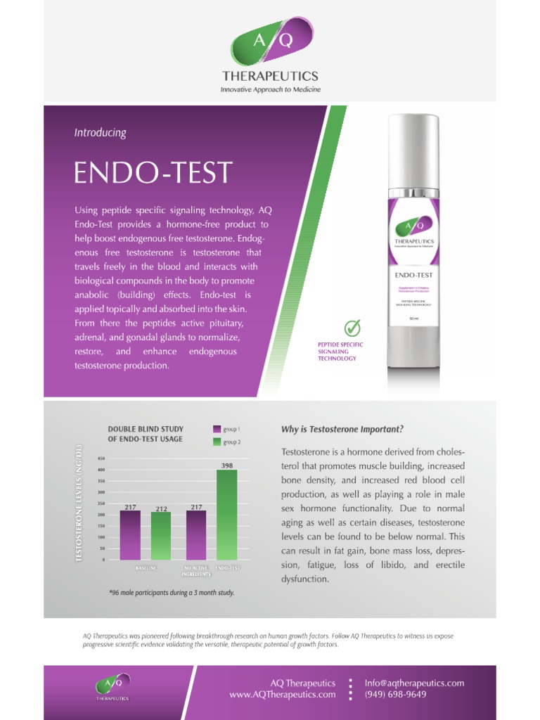 Endo Test Flyer | PDF