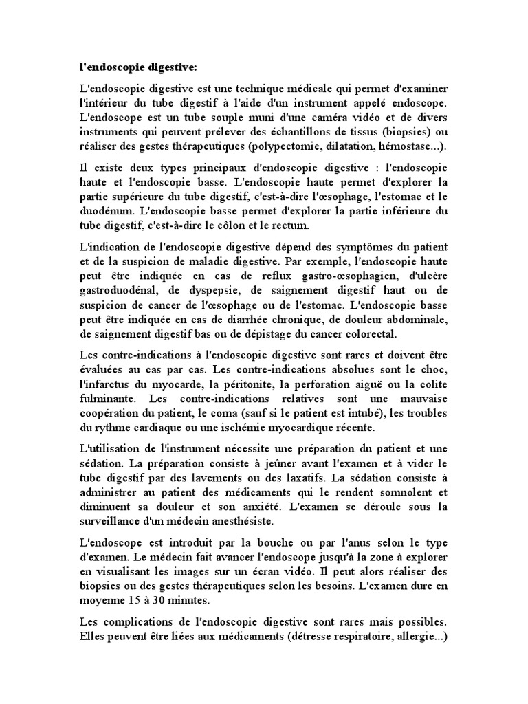 RAYAN | PDF | Endoscopie | Médecine clinique