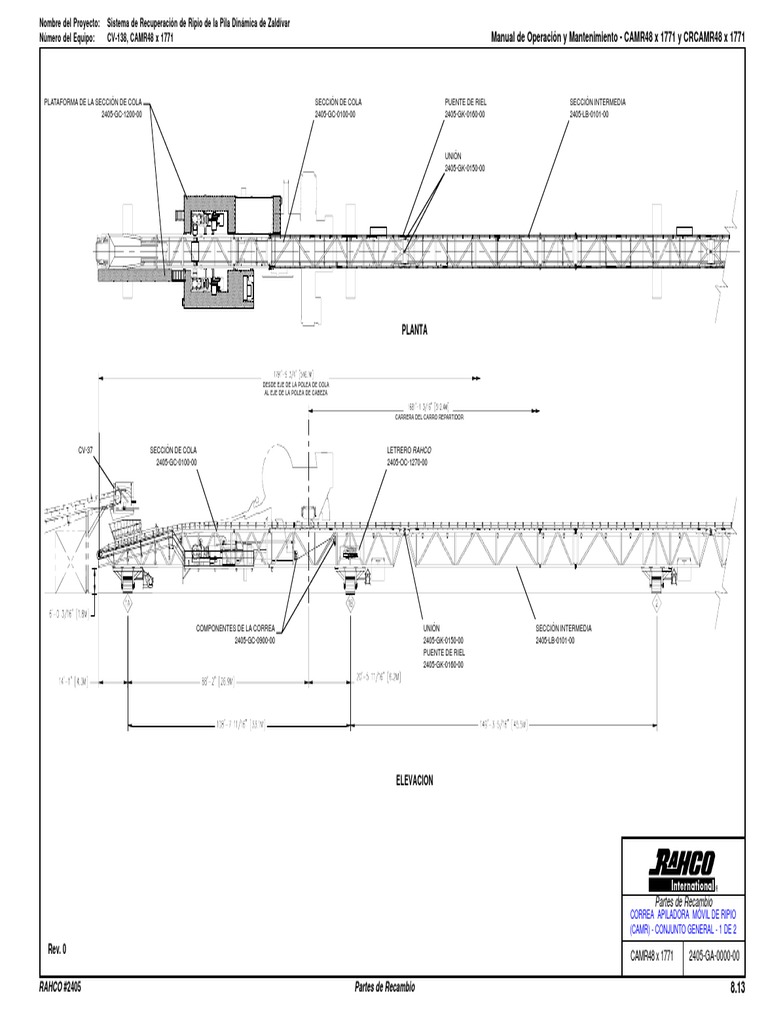 CAMR CV138 - Manual de Operación y Mantenimiento-651-657 | PDF