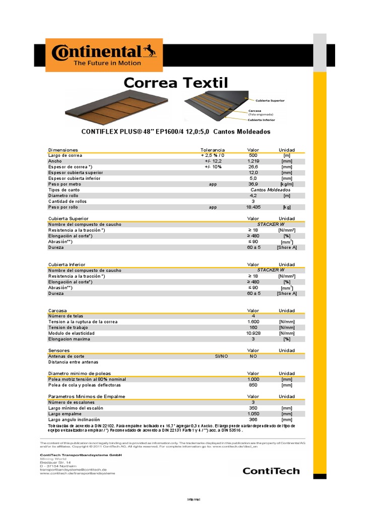 10 - CONTIFLEX-PLUS 48'' EP1600-4 STACKER-W 12+5mm Cantos-Moldeados ...