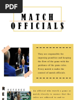 Badminton Officials: Roles and Responsibilities | PDF | Referee