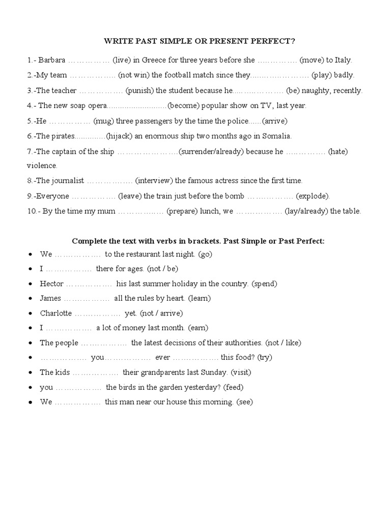 write-past-simple-or-present-perfect-pdf