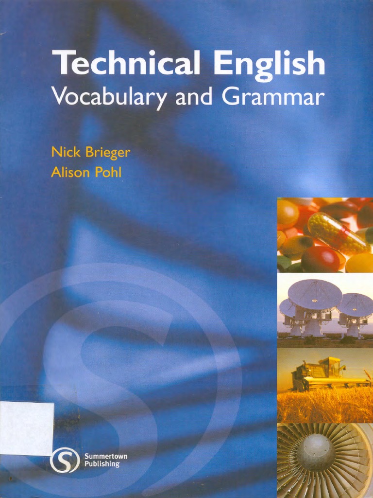 Technical English Vocabulary and Grammar | PDF | Grammatical Tense ...