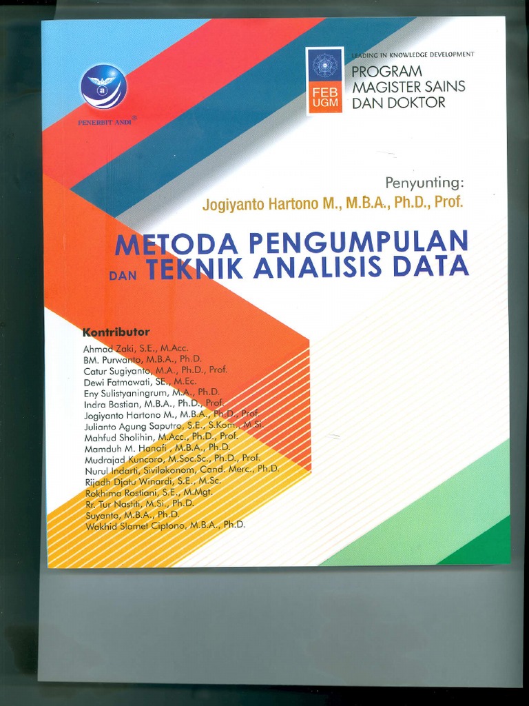 2018metode Pengumpulan Dan Teknik Analisis Data | PDF 2018metode Pengumpulan Dan Teknik Analisis Data | PDF