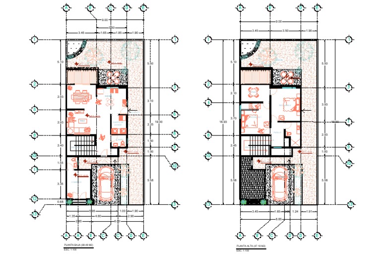 Ejercicio de Cad Con Plumillas de Impresion-Layout1 | PDF