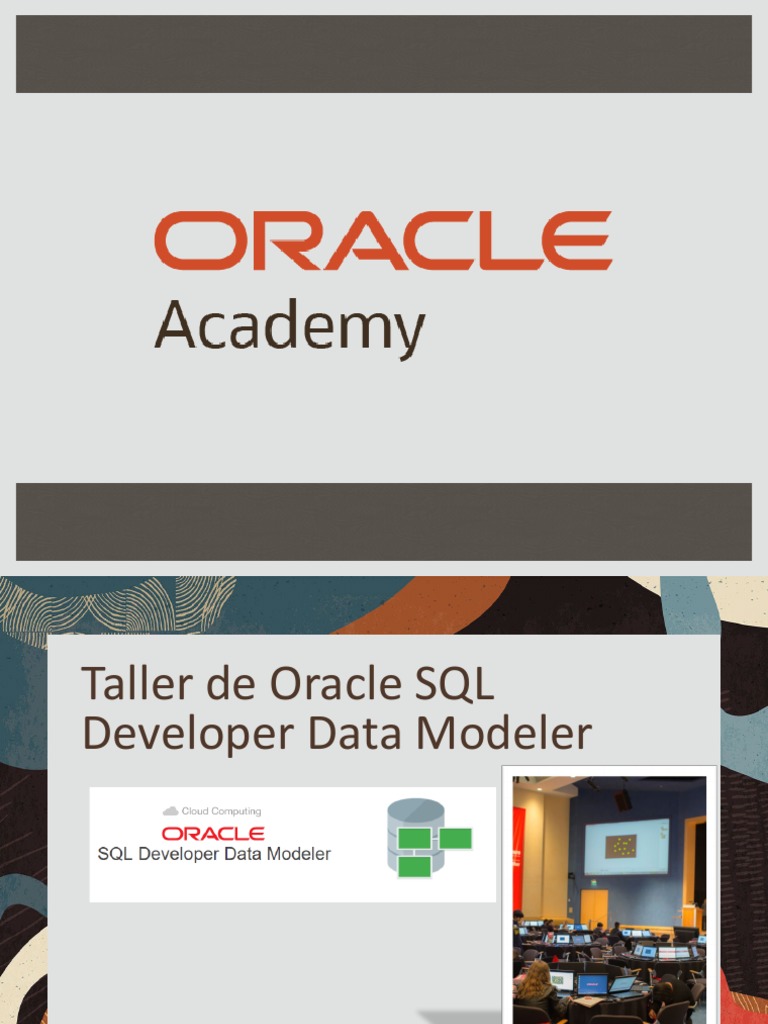 Oracle Sql Data Modeler Workshop Esp | Pdf | Mi Sql | Base De Datos 