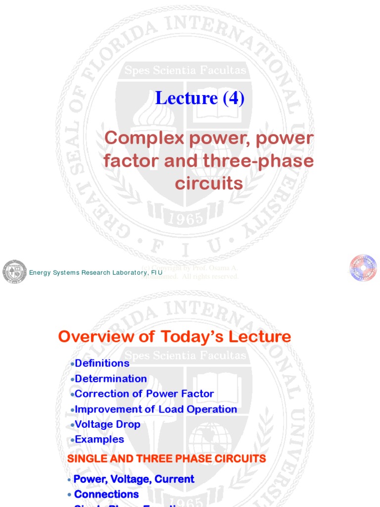04 Complex Power 02 | PDF | Electrical Components | Power (Physics)