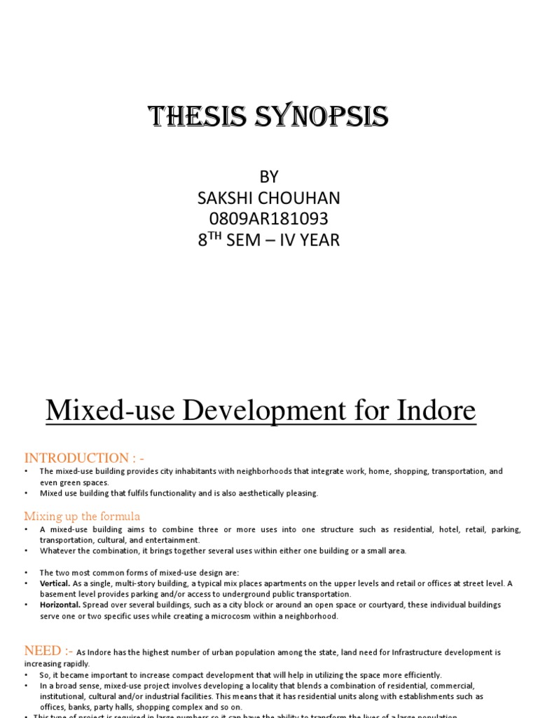 Thesis Brief | PDF | Mixed Use Development | Building
