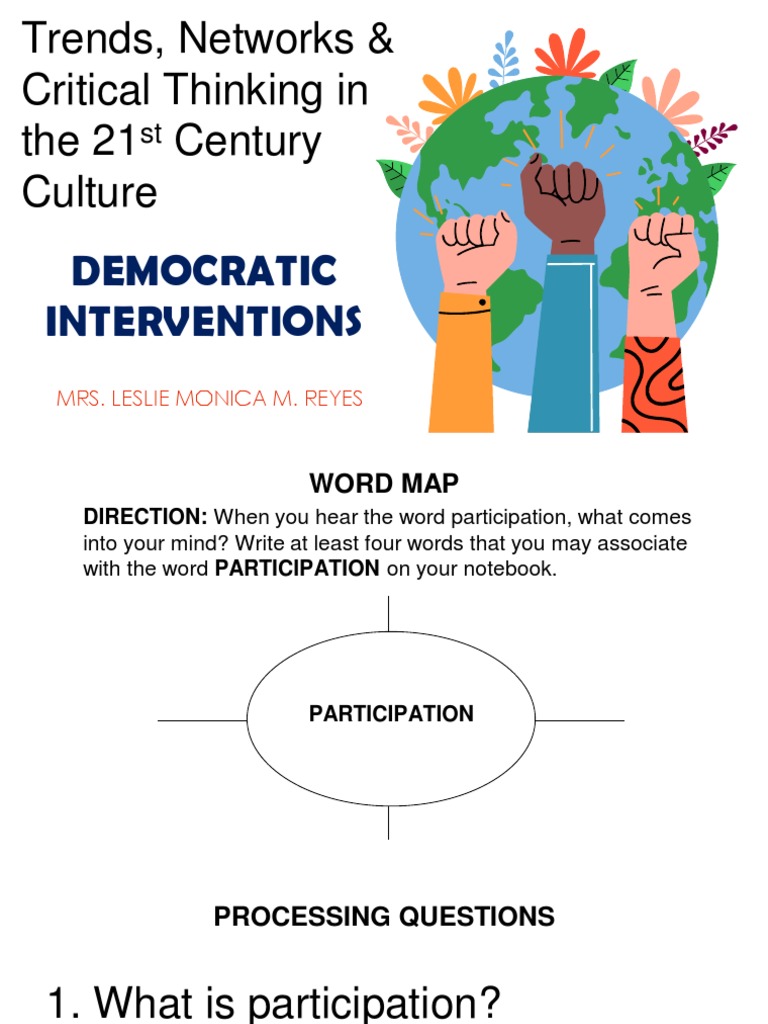 TNC Quarter-4 Democratic-Interventions Week-1 Session-2 | PDF ...