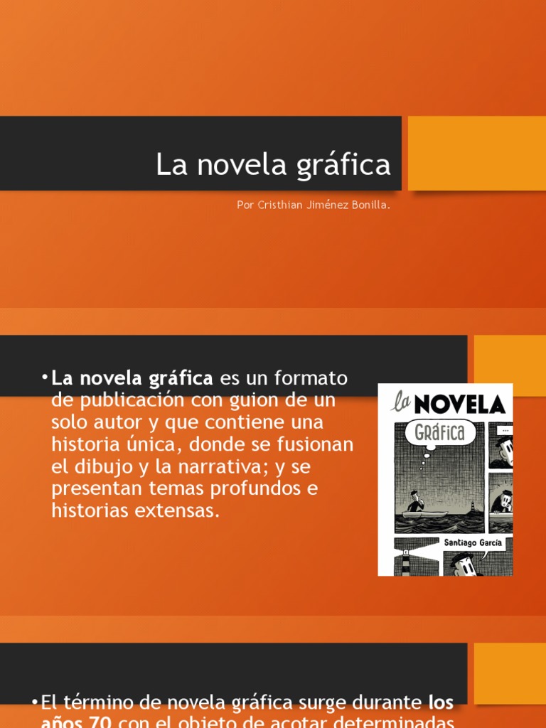 La novela gráfica | PDF | Cómics | Novelas