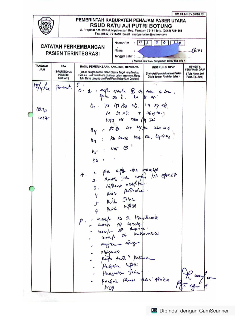 CPPT TN.EDY SUSANTO (RM.072929) | PDF