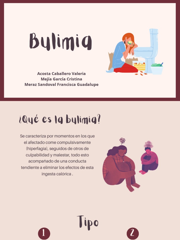 Bulimia | PDF | Epidemiología | Síntomas y signos
