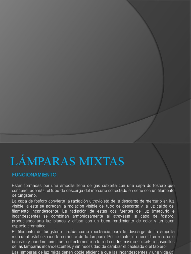 Lampras Mixtas | PDF