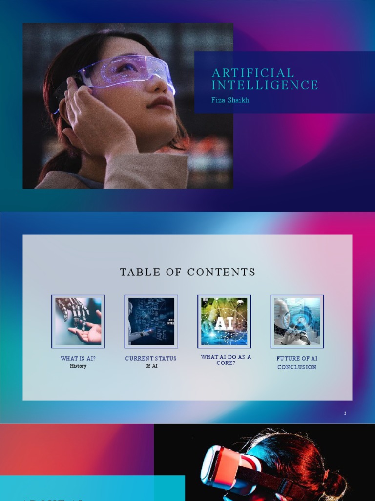 AI Presentation | PDF | Artificial Intelligence | Intelligence (AI ...
