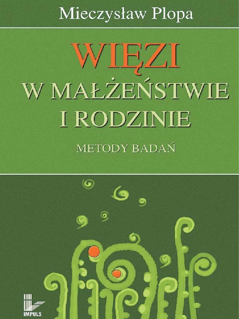 PLOPA Wiezi W Malzenstwie I Rodzinie | PDF