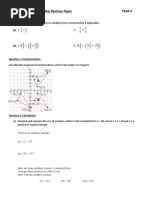 Year 8 Mathematics Summer White Rose Higher B | PDF | Mathematics