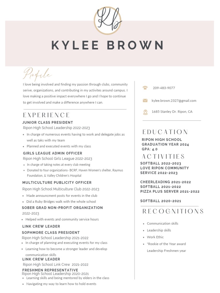 Minimalist Clean Signature CV Resume-2 | PDF