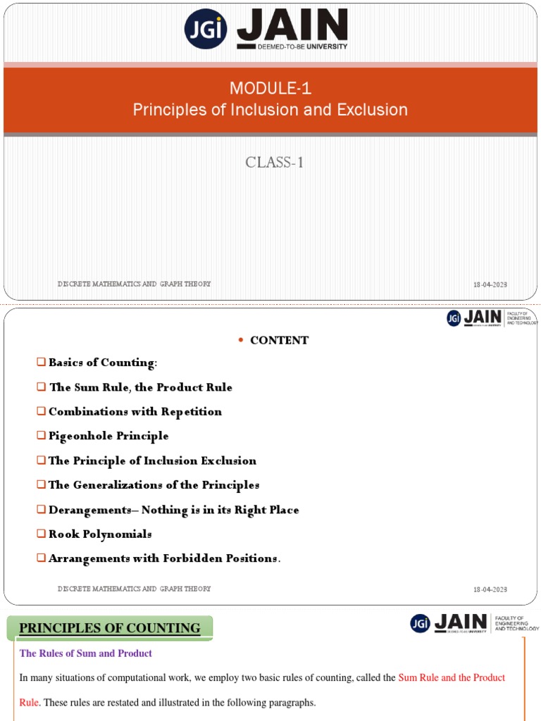 Module 1 | PDF | Discrete Mathematics | Numbers