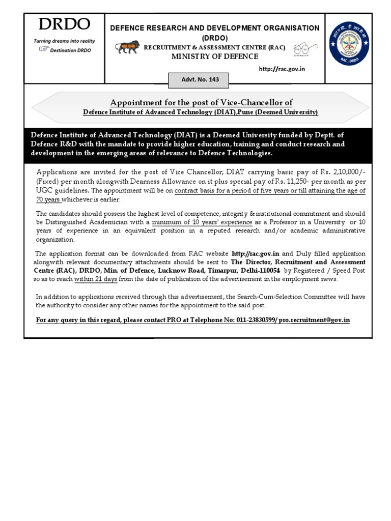 DRDO Recruitment 2023 2 | PDF