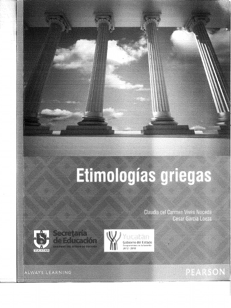 Libro Completo de Etimologías Griegas | PDF