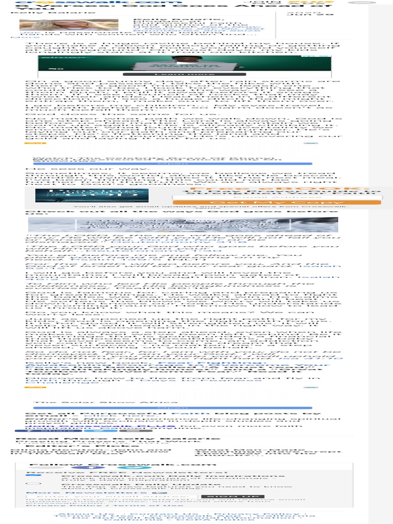 God Goes Before and Ahead of You 6 Bible Verses of Promise | PDF | Prayer